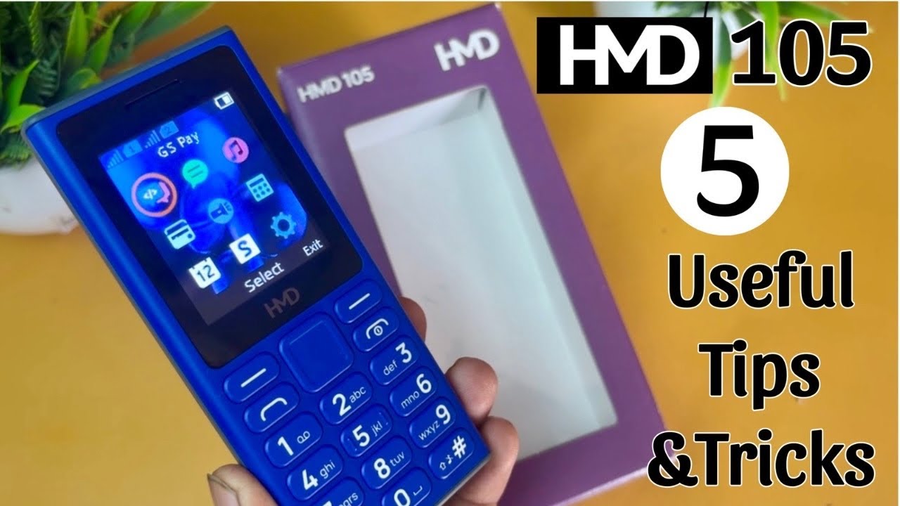 HMD 105 Keypad Phone 5 Useful Tips & Tricks | Secret tips & Tips HMD ...