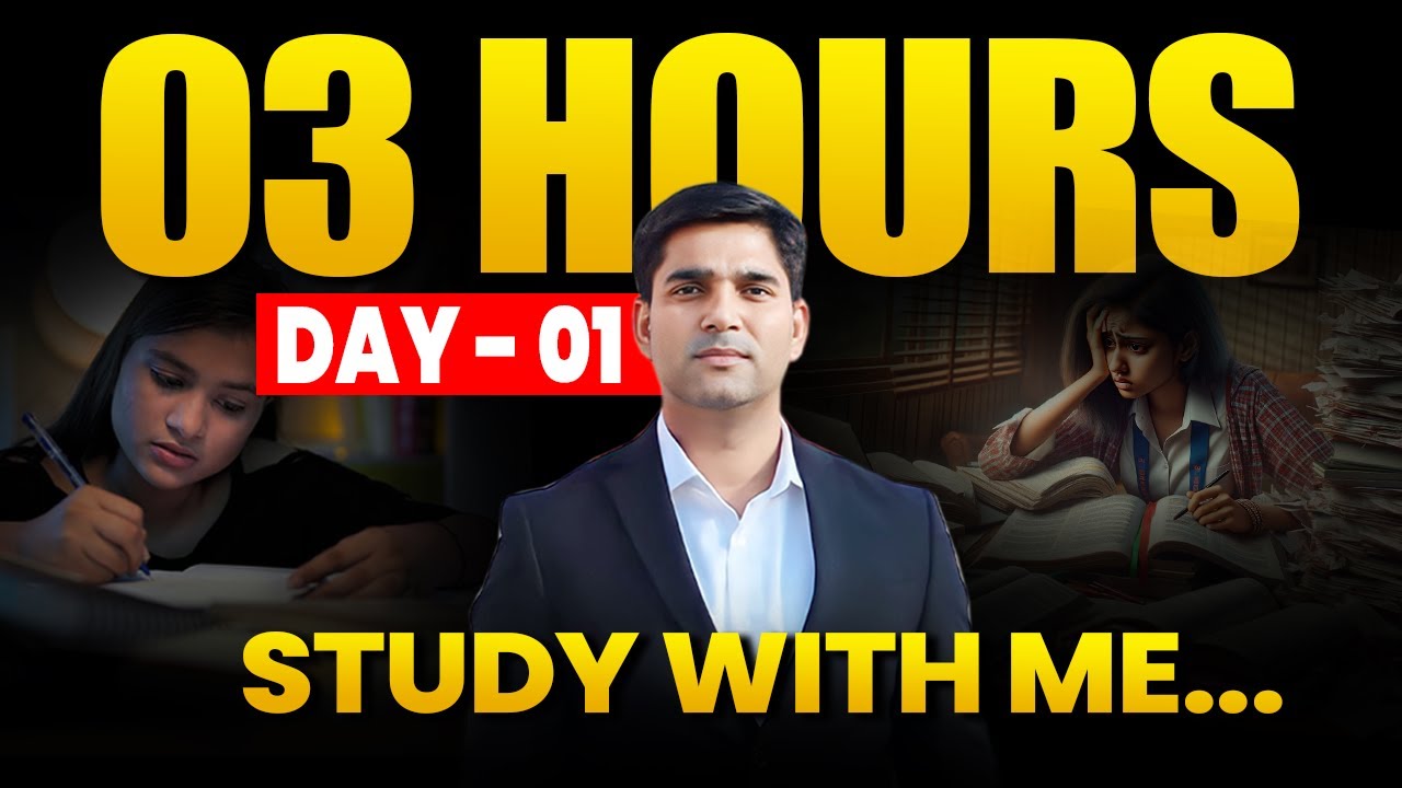 3 Hours of Pure FOCUS with Vipin Sir vs Your Average Study Session I BY VIPIN SIR #uppoliceexam ...