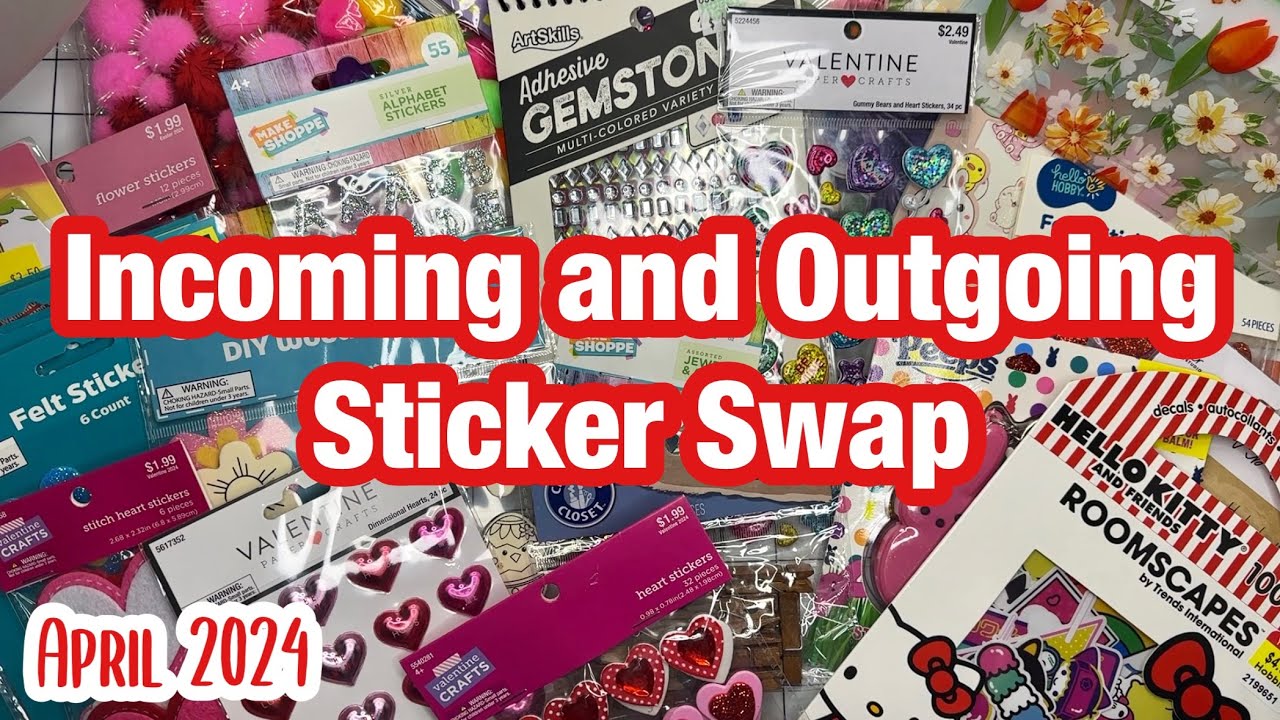 Incoming and outgoing sticker Swap | Hosted by @LaurasPlansAndCrafts ...