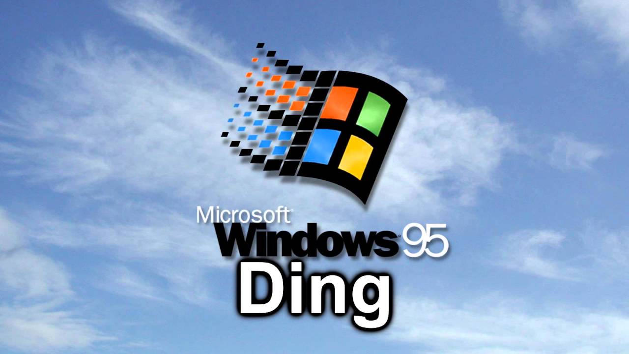 Windows 95 Sound: Ding - YouTube