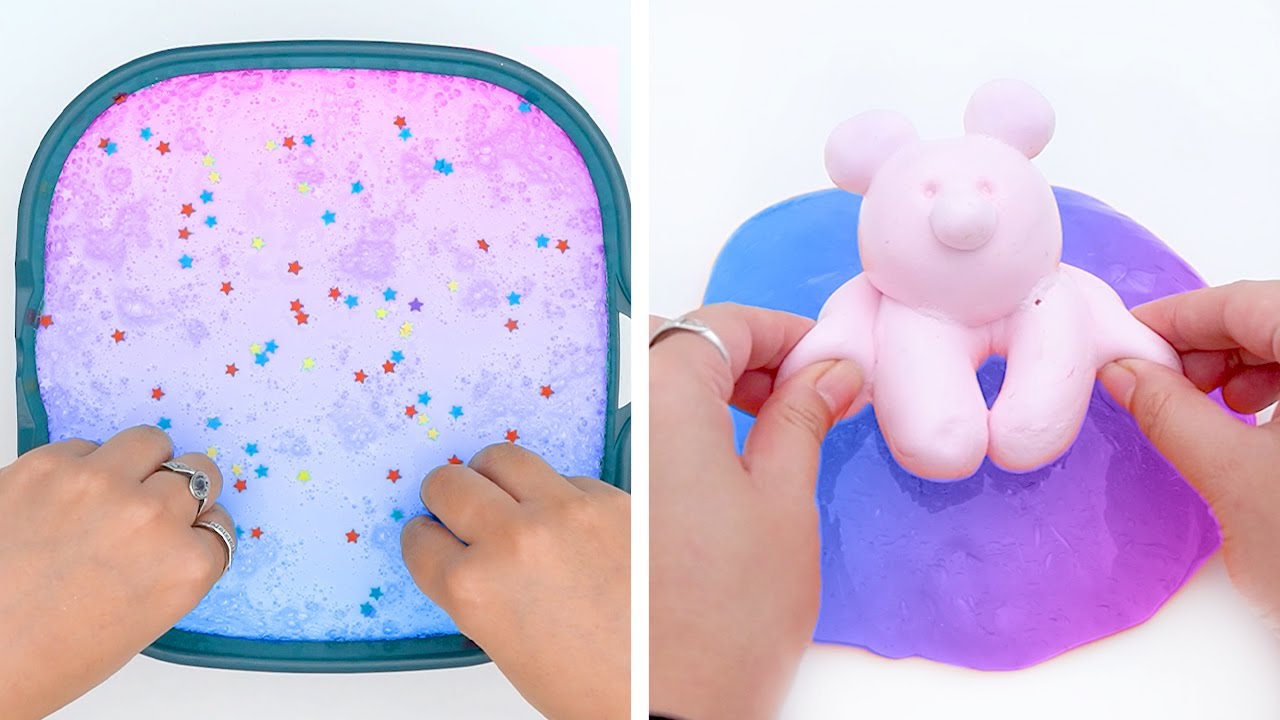 Satisfying Slime ASMR Videos For Sleep – Relaxing Slime #71 - YouTube