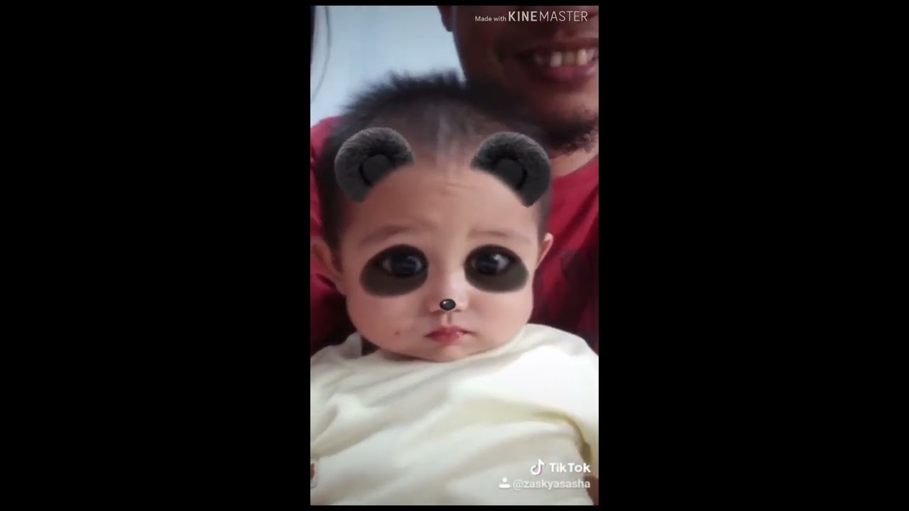 Masker Panda Tik Tok Viral - YouTube