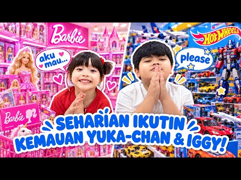 SEHARIAN IKUTIN KEMAUAN YUKA-CHAN DAN IGGY! | a day in our life