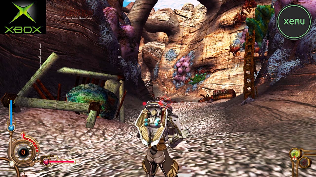 XEMU Xbox Emulator - Gunvalkyrie Ingame / Gameplay / Widescreen / 720P ...
