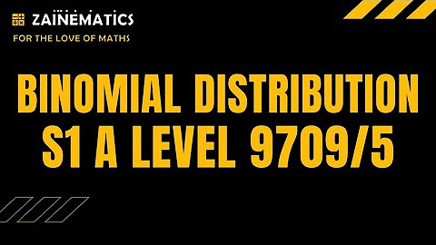 S1 DISCRETE RANDOM VARIABLES - YouTube