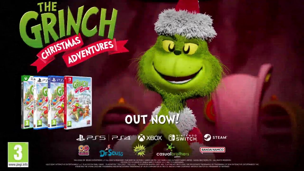 The Grinch, Christmas Adventures - Launch Trailer (2023.10.13) - YouTube