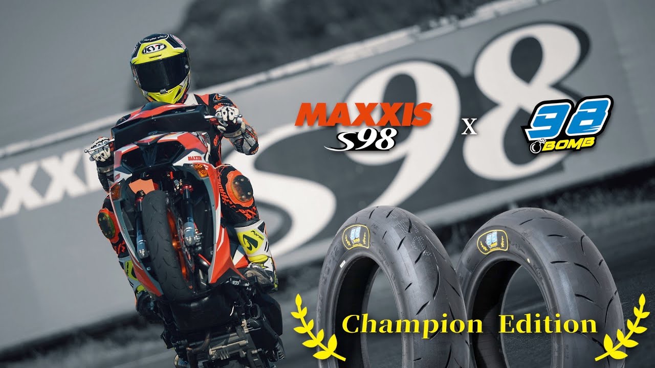 全國制霸，冠軍御用輪胎！MAXXIS S98 Plus x 98BOMB 冠軍特仕版 現身！！ - 【特別企劃】Ft. @98bomb ...