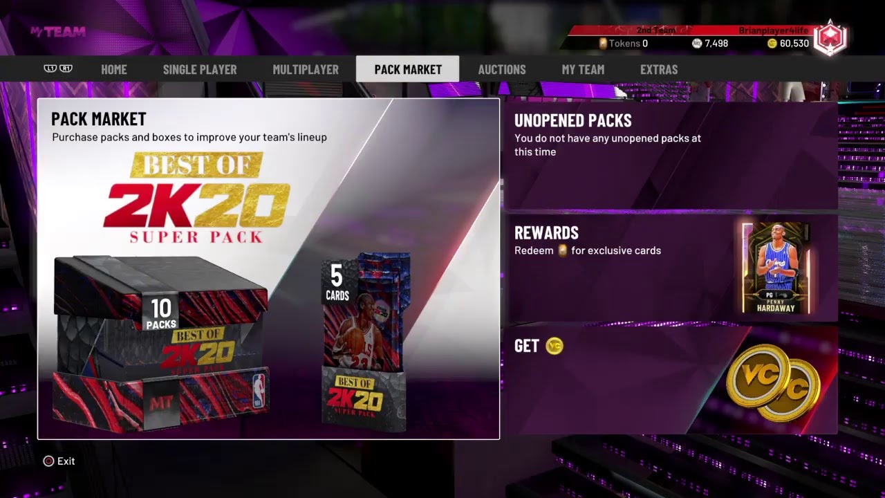 NBA 2k20 My team brian take over activation - YouTube