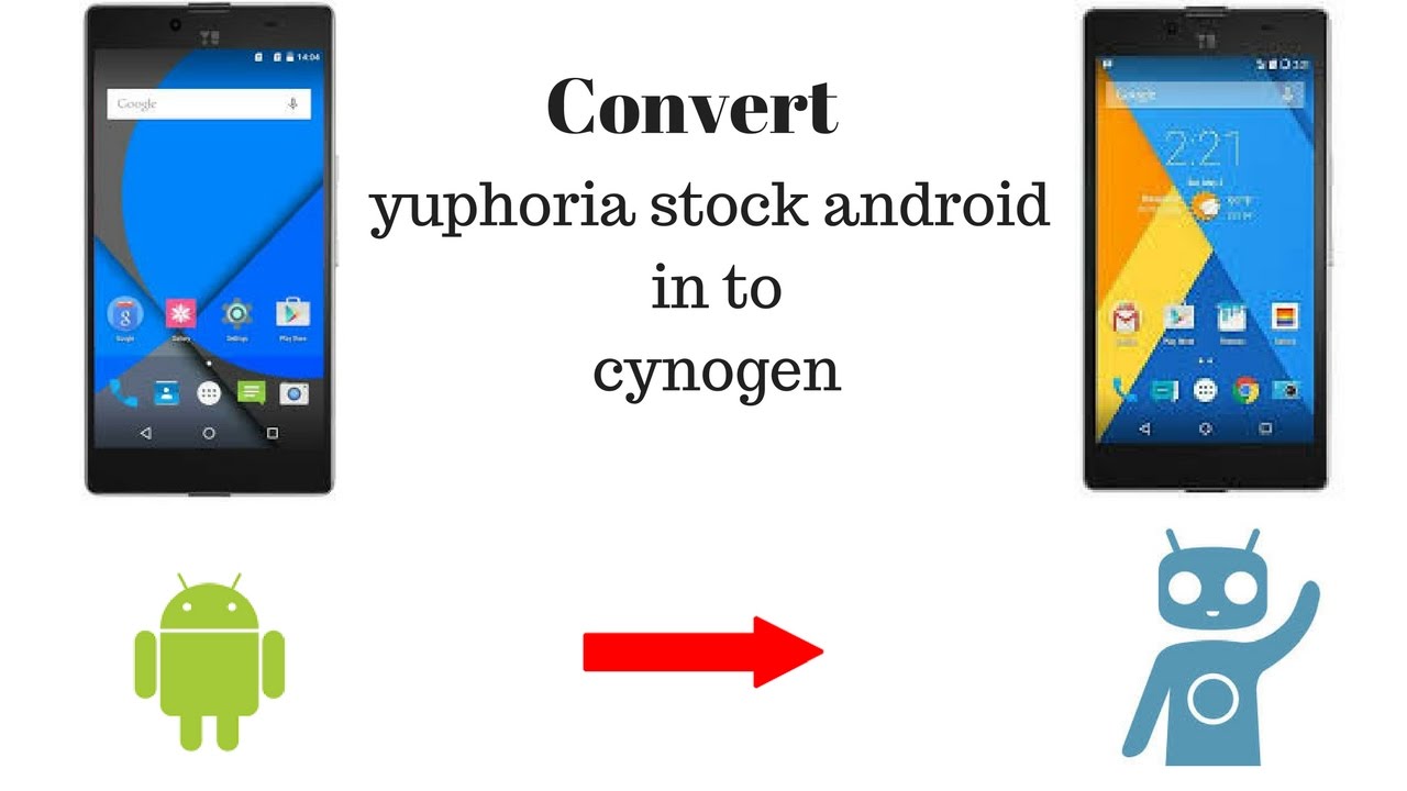 HOW TO CONVERT YU5010A STOCK ANDROID IN TO CYNOGEN - YouTube