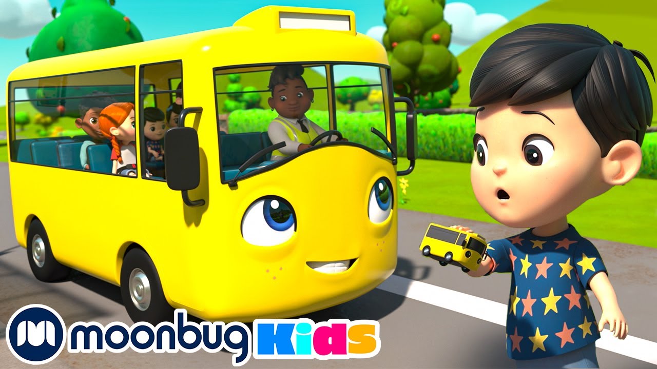 🚍 The Wheels On The Bus 🚍 @KidsKaraokeSongs | Sing Along With Me! - YouTube