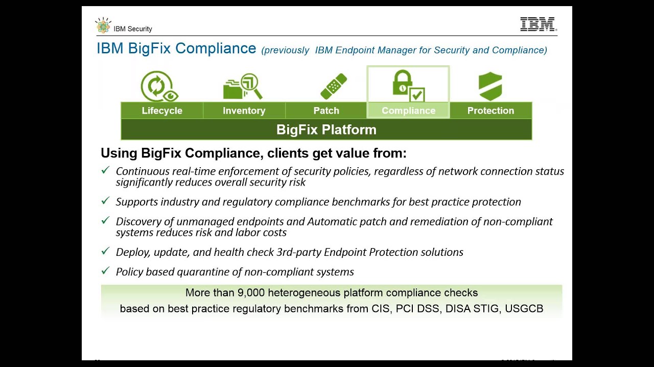 Central Florida IBM Endpoint Manager Users Group BigFix – Going back to ...