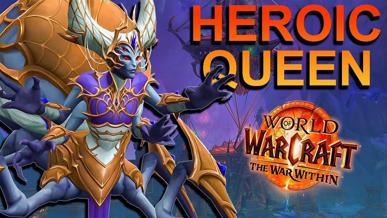 🔴Heroic Queen Ansurek - TANK - Full Commentary | World of Warcraft ...