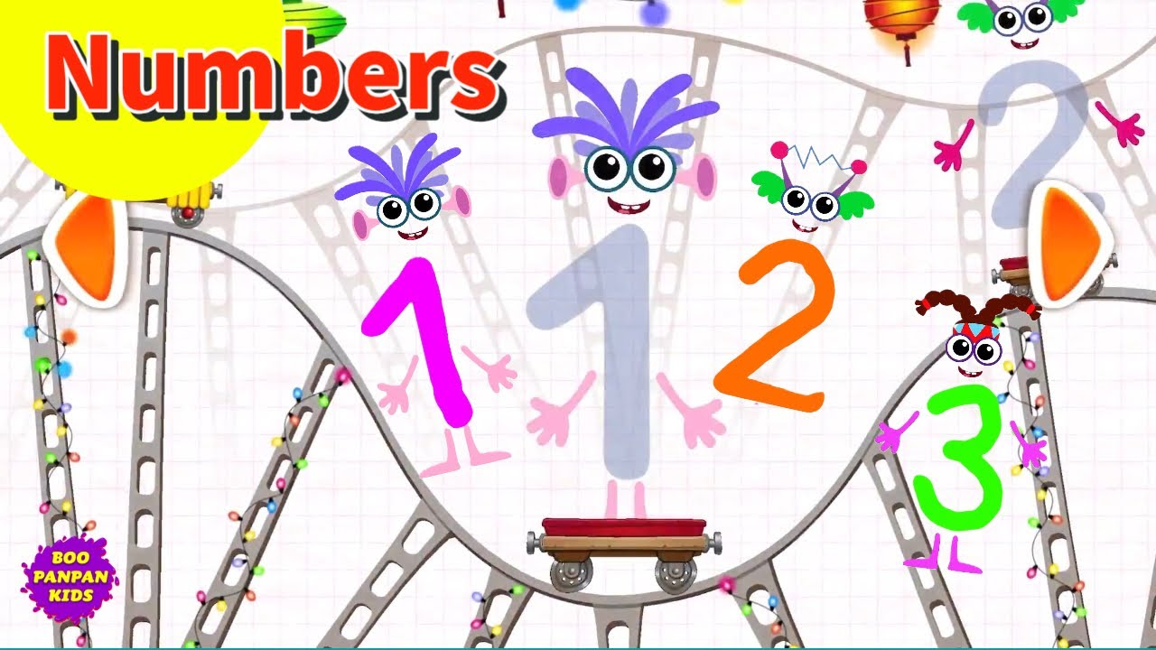 Bini Bambini Academy Learn Number fun cartoon |Boopanpankids - YouTube