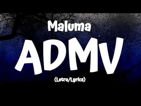 Maluma - ADMV (Lyrics/Letra) - YouTube