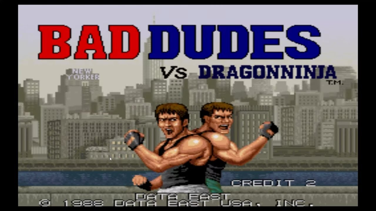 Bad Dudes vs Dragon Ninja - Classic Arcade Gameplay | Retro Beat 'Em Up ...