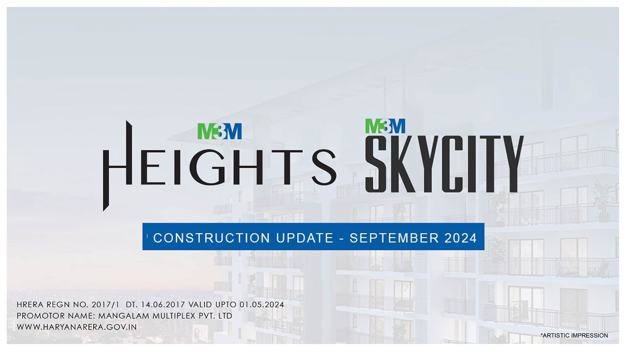 M3M Heights & M3M Skycity (M3M 65th Avenue) – Construction Update ...