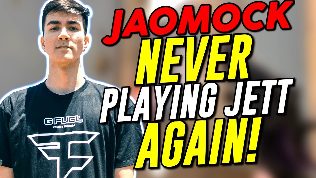 Jaomock will NEVER play Jett because of me... (Valorant) - YouTube