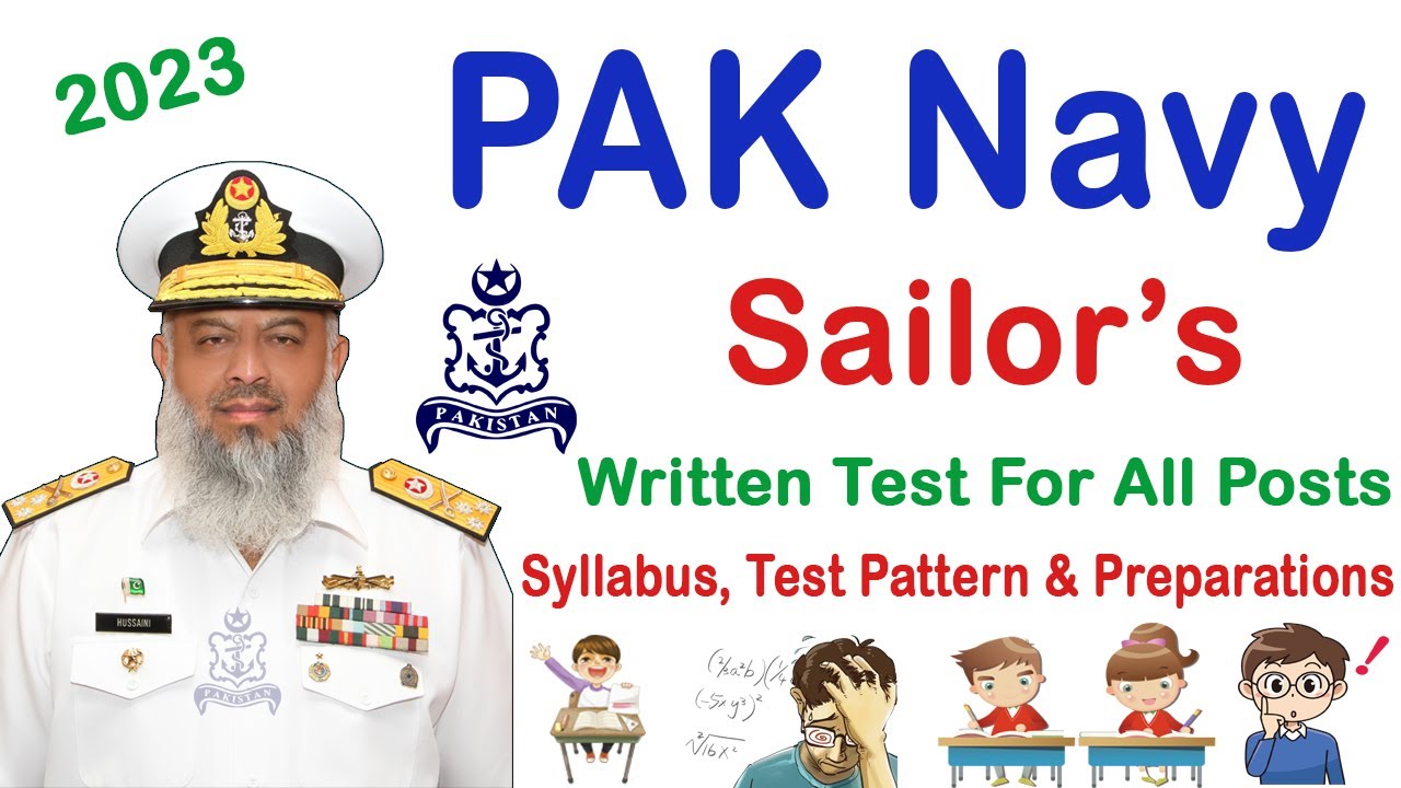 information About Pak Navy Written Test For All Posts Pakistan Navy ...