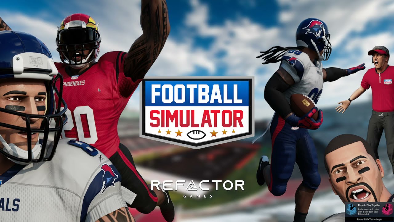 Football Simulator NFL Mod Log #1 - YouTube