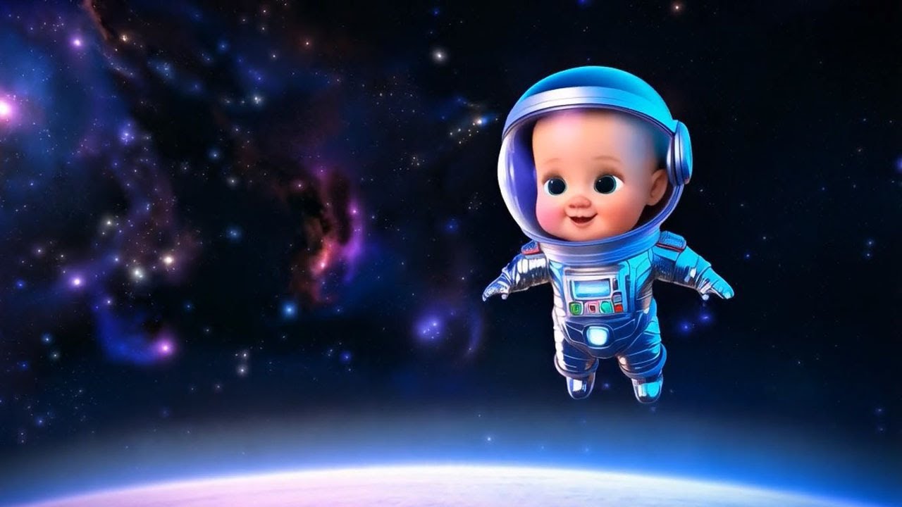 Astronaut Baby in Space Song ! - YouTube