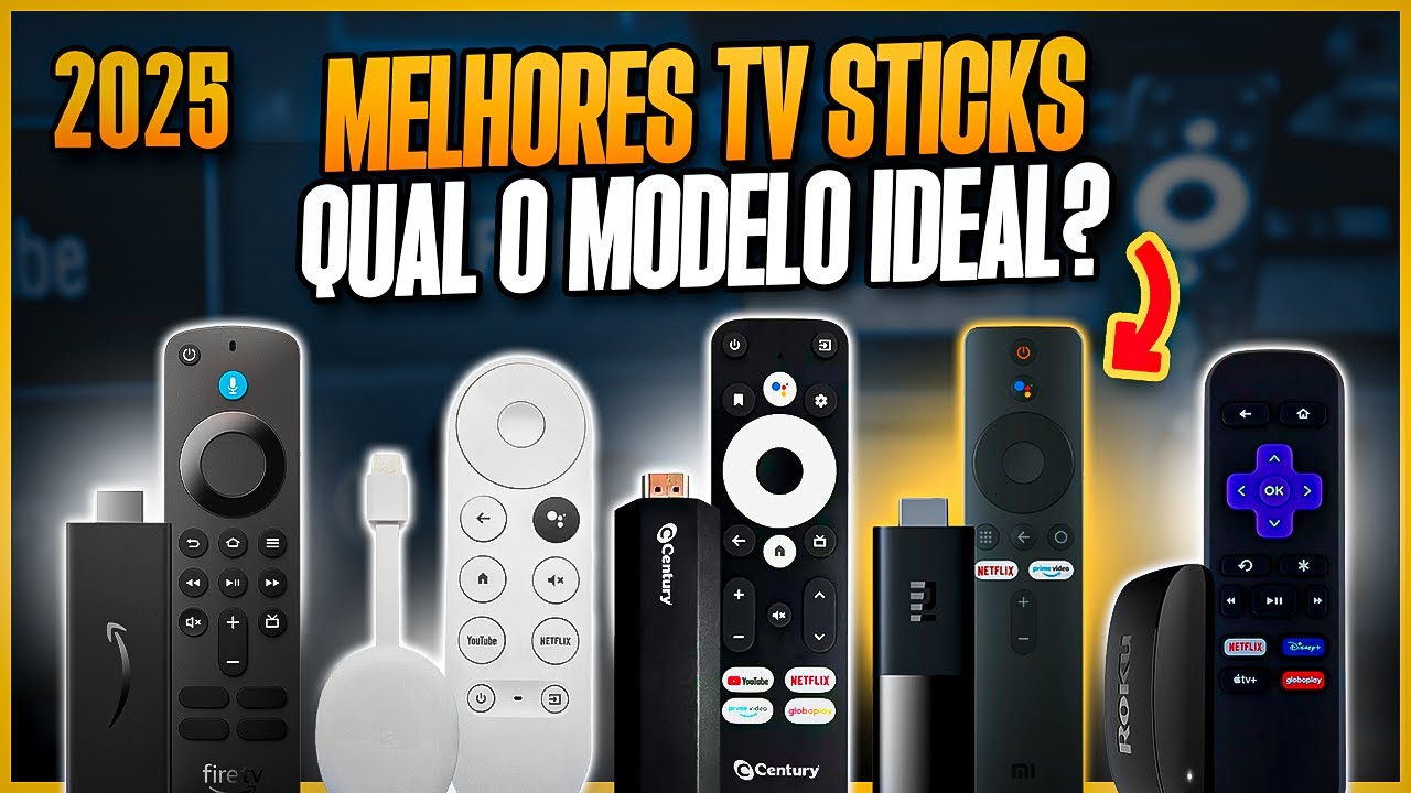 Qual TV STICK Comprar em 2025? 5 Modelos para Transformar TV em SMART ...