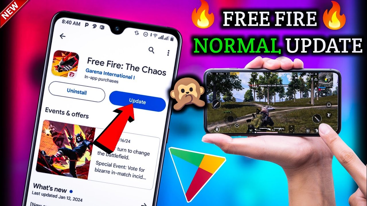 🔥 Free Fire Normal Update 2024 | How to Update Normal Free Fire - YouTube