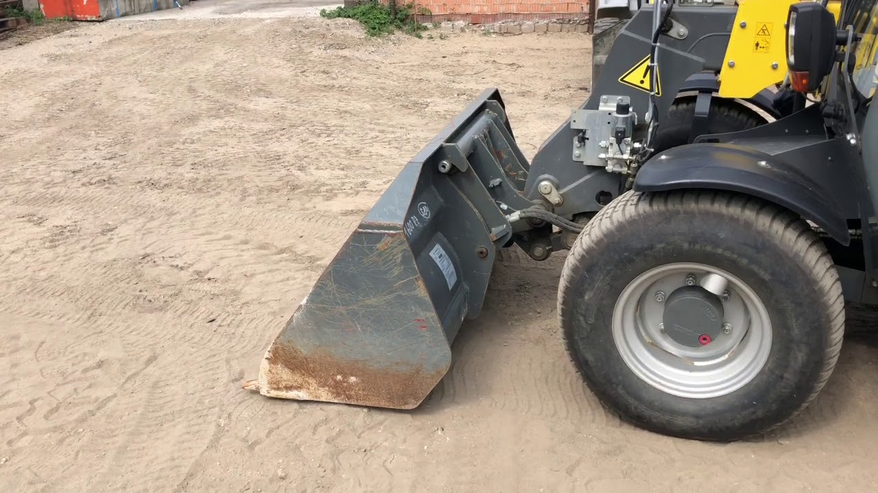 Die Bedienung am Teleskoplader KRAMER 1245 - YouTube