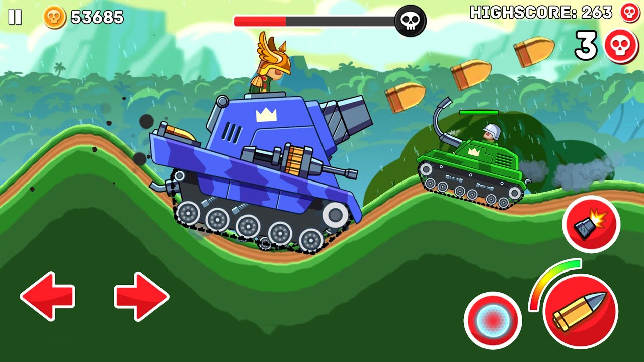 Hills Of Steel (NEW TANK CHONK) game Walkthrough Best Tank Android ...