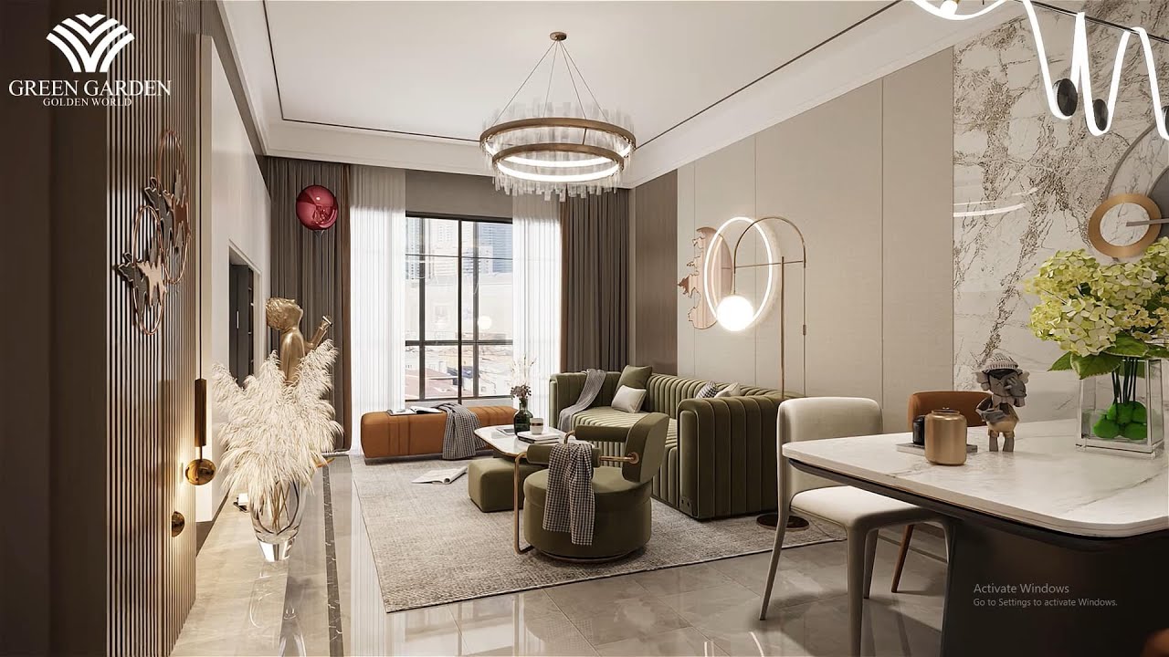 Green Garden Clark | Two Bedroom Unit - YouTube