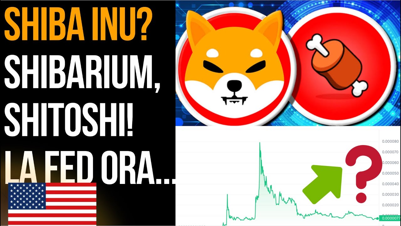 🔥💥SHIBA INU,SHIBARIUM E SHITOSHI|PUMP?📈|LA FED DECIDE - YouTube