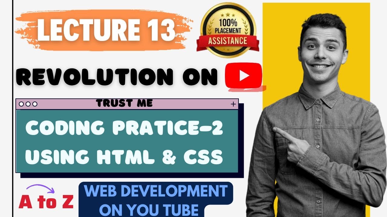 Project 2 : Using HTML | HTML Coding Practice | Complete Web ...