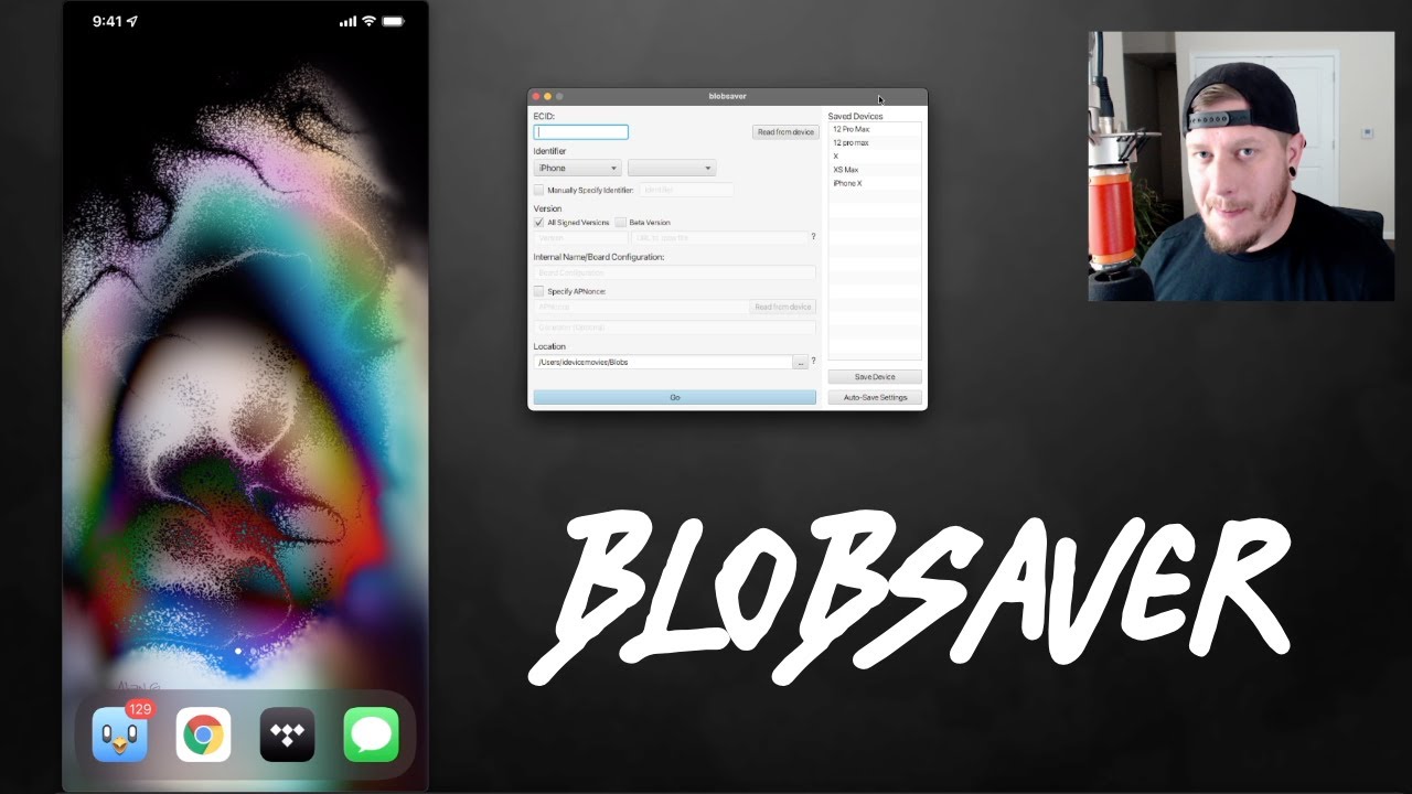 How To Save Beta Ios 15 Blobs With Blobsaver No Jailbreak Jailbreak Youtube