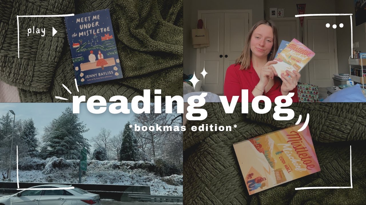 Binge-Reading Christmas Romances | Bookmas Day 11 Reading Vlog 🎄 ️📚 ...
