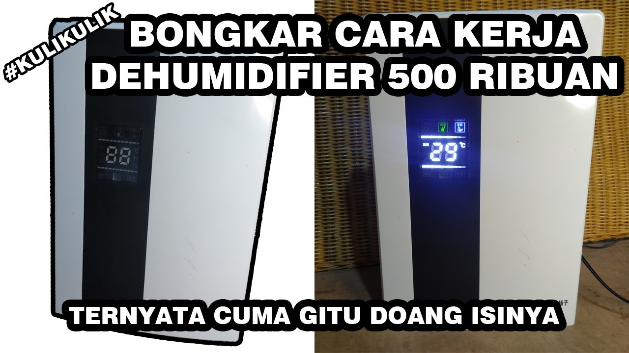 Membedah cara kerja dehumidifier - YouTube