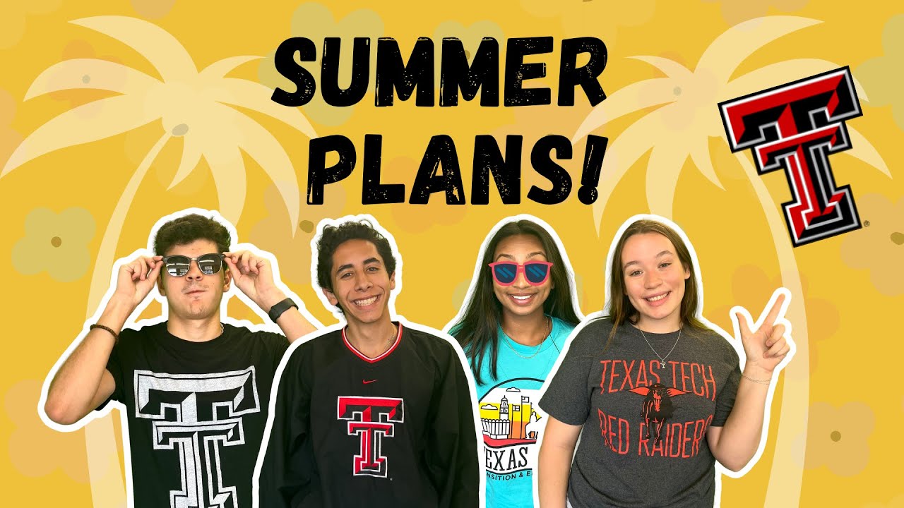 What we are doing this SUMMER! | Texas Tech Vlog Squad - YouTube