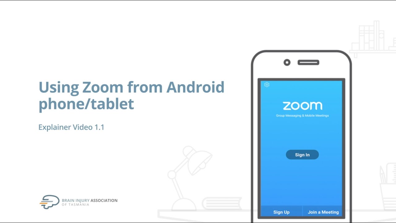 Using Zoom from Android phone/tablet - Brain Injury Association of ...