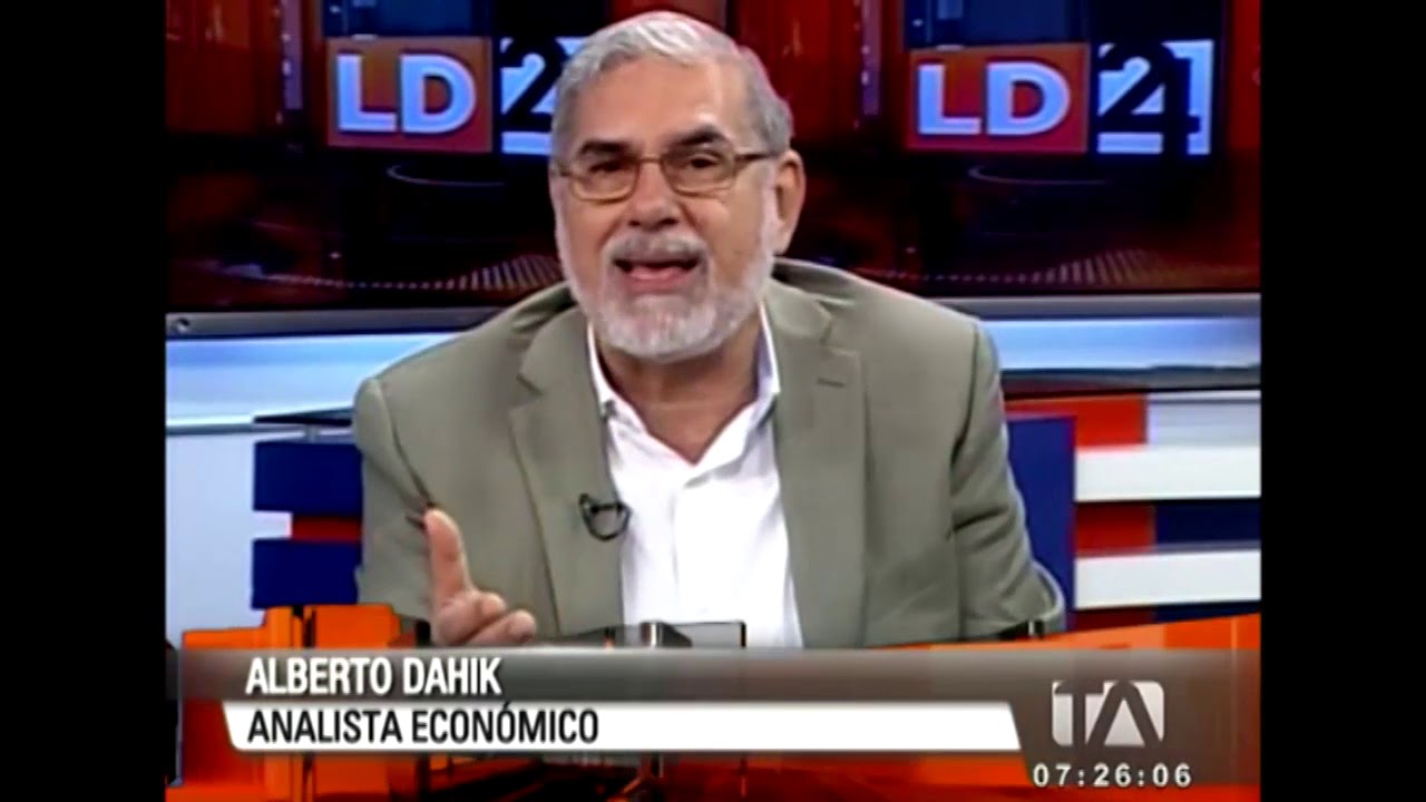 Entrevista a Alberto Dahik sobre proforma presupuestaria 2019 - YouTube