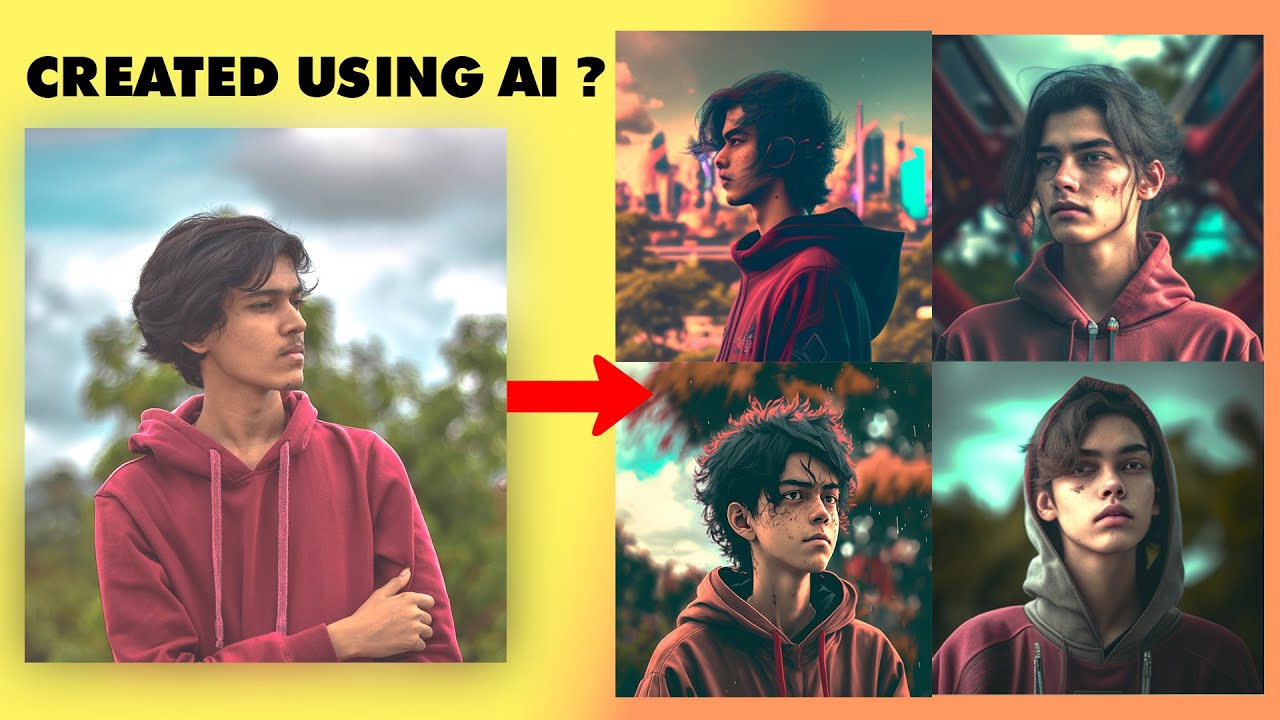 How to turn yourself in to anime using Ai |Midjourney AI free | - YouTube