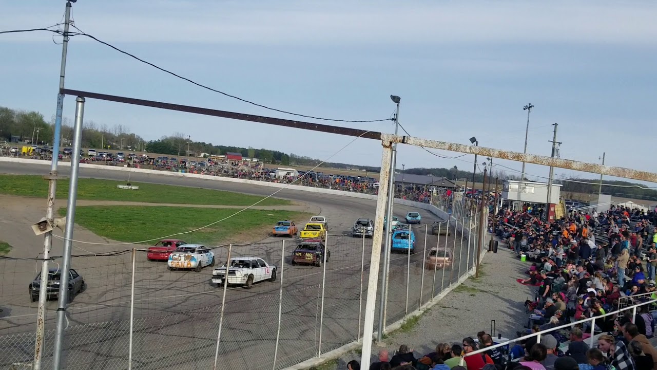 Rookies Race New Paris Speedway May 4 2019 - YouTube