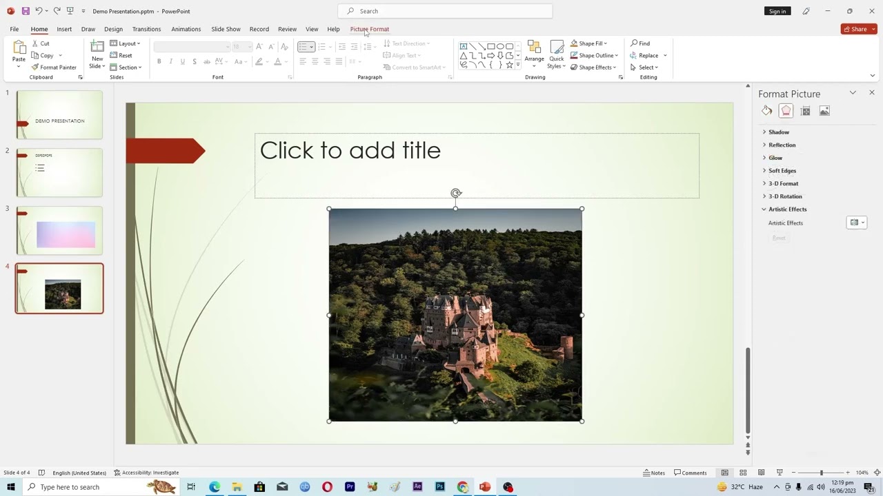 How To Blur An Image In Powerpoint YouTube How To Blur An Image In Powerpoint YouTube