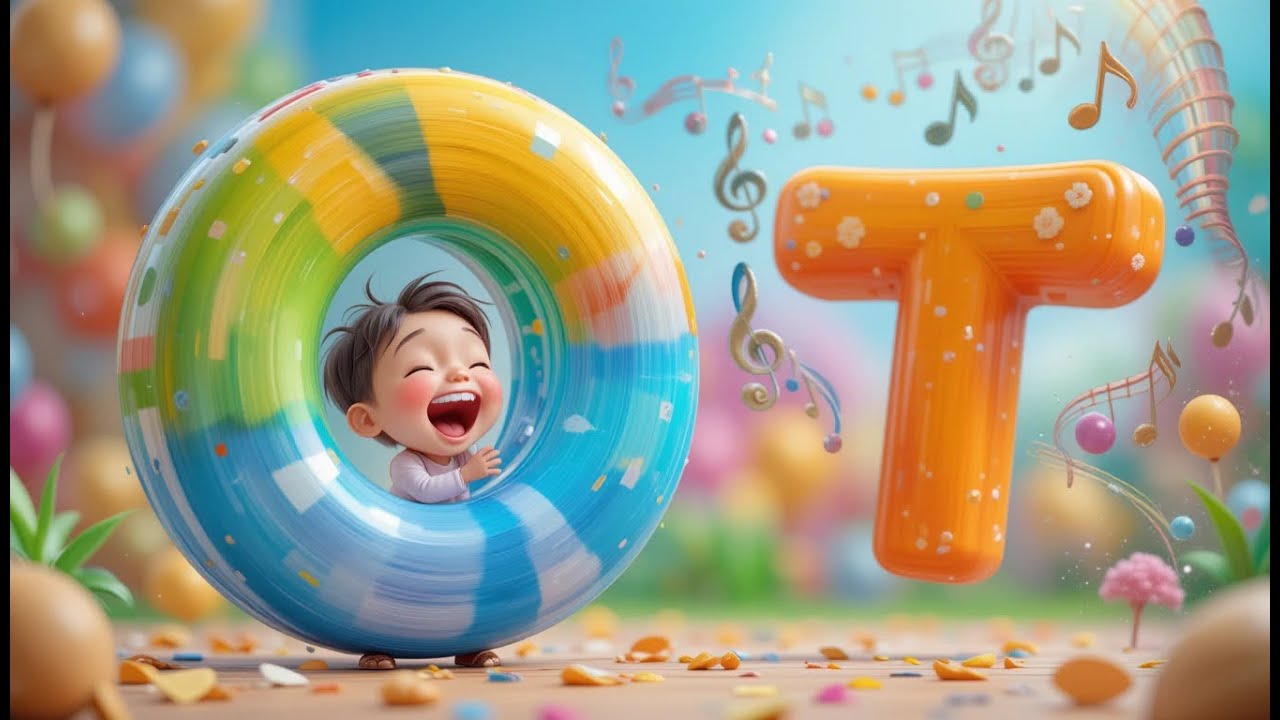 Dancing Letter Song | Fun Alphabet Dance for Kids | Learn ABC with ...