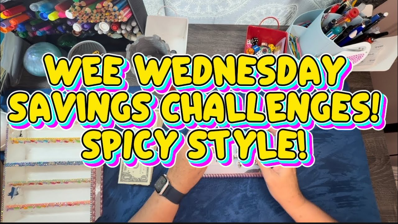 ⁠Wee Wednesday Mini Savings Challenge/ four complete/ spicy style/ ⁠# ...