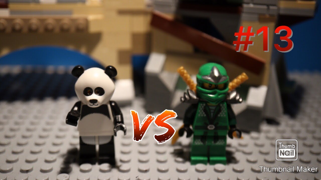 Lego Stop Motion Ninjago VS Panda! - YouTube