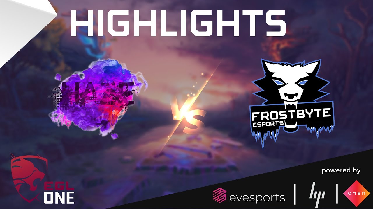 EGL One Dota 2 Season 1 - Haze Gaming Vs Frostbyte Esports Highlights ...