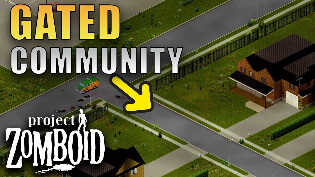 To The GATED COMMUNITY | Project Zomboid BUILD 42 | RIVERSIDE Start | Part 30 - YouTube