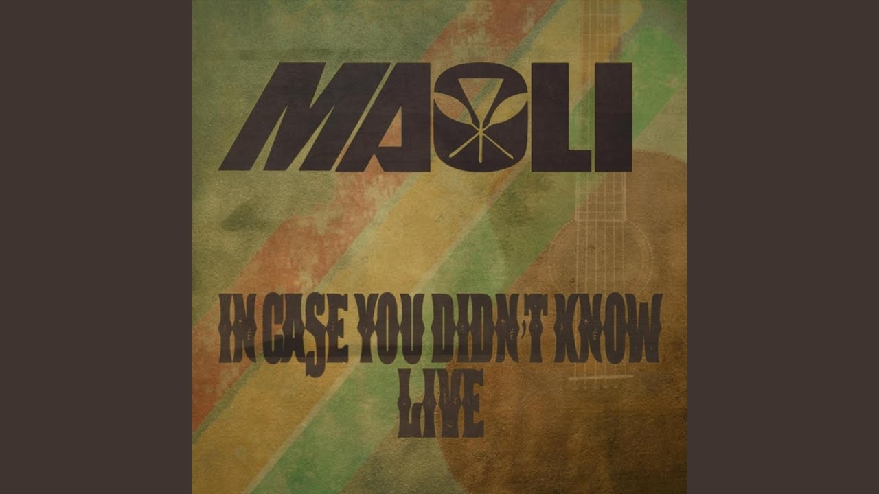 In Case You Didn't Know (Live) - YouTube