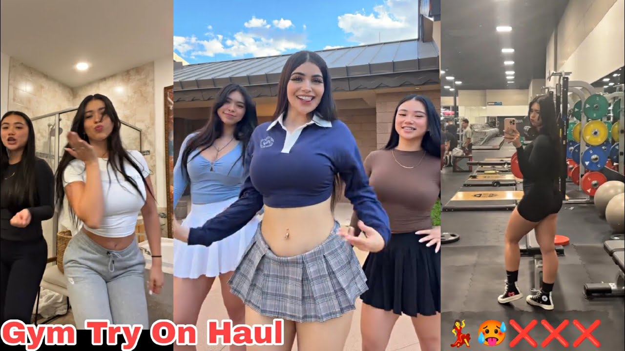 Clothing Haul Mini Skirts Gym Try On Haul - YouTube