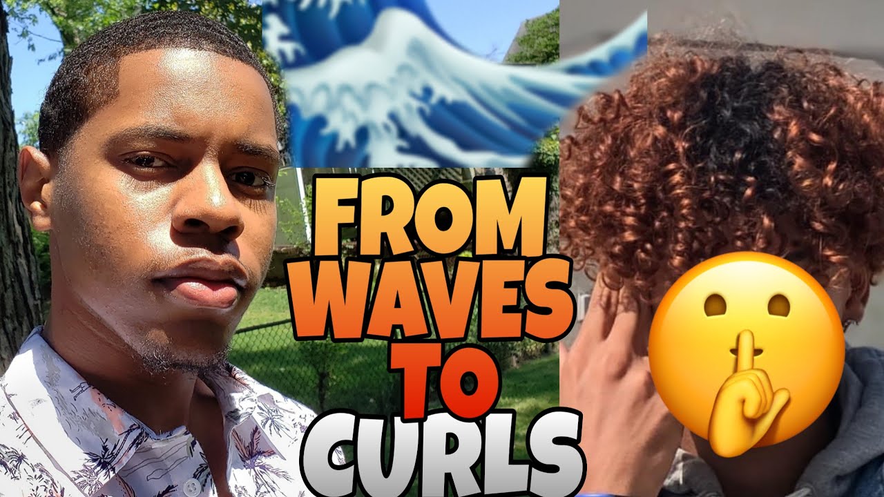 Curly Hair Routine On 360 Waves | From Waves To Curls? 🤔 - YouTube
