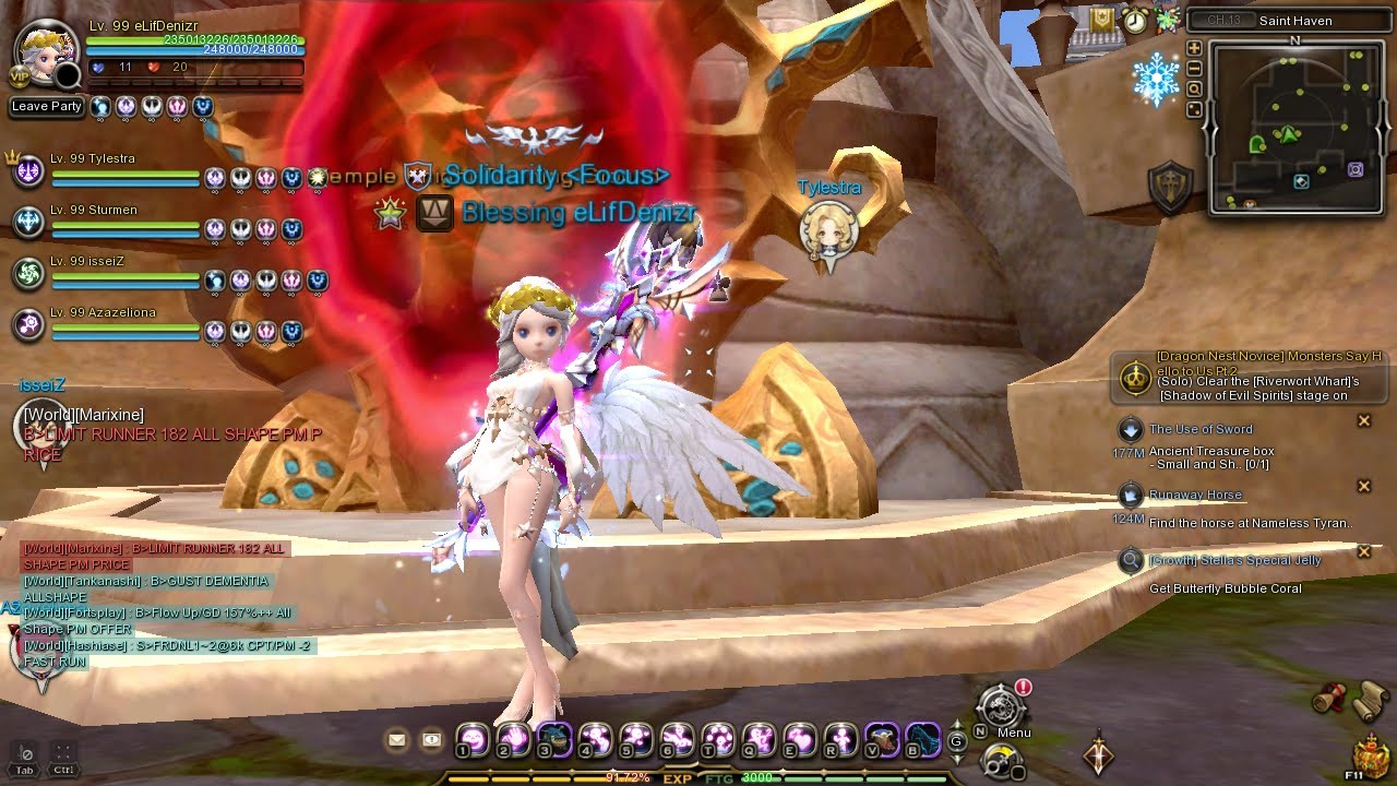 FROZEN HC - DRAGON NEST SEA - YouTube