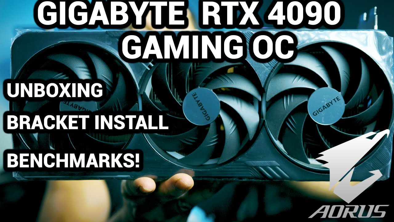 Gigabyte RTX 4090 Gaming OC Installation, Unboxing, Benchmarks & RTX ...